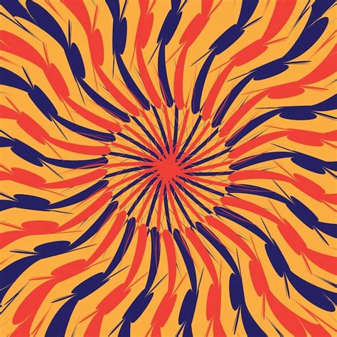 Abstract Spiral Vector Style Premium Vector