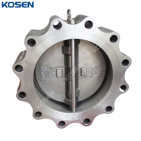 Lug Type Wafer Check Valve Api 594 Astm A351 Cd4mcu 10 In Kosen