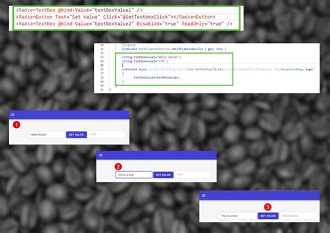 Text Box Value Is Null Radzenblazor Components Radzen