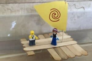 How To Build Moanas Canoe With Popsicle Sticks Mombrite