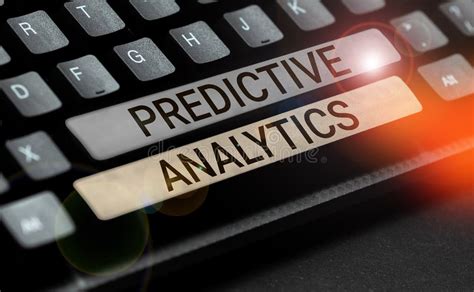 Inspiration Showing Sign Predictive Analytics Concept Meaning Optimize Collection Achieve Crm