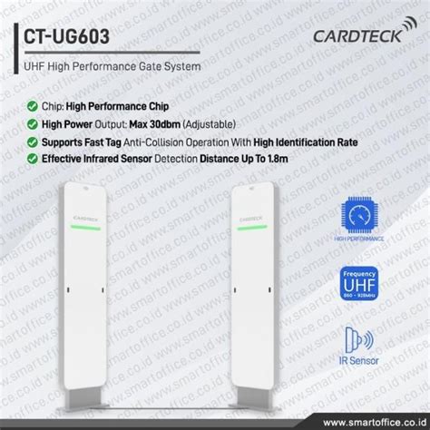 Jual Uhf Gate Long Range Rfid Reader Eas Anti Theft Gate Cardteck Ug603