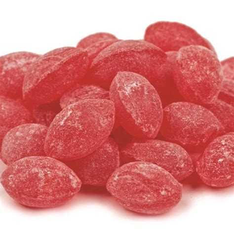 Sanded Wild Cherry Drops Old Fashioned Hard Candy 2 Pounds Claeys