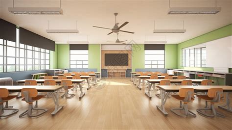 现代校园内的教室高清图片下载 正版图片600316882 摄图网