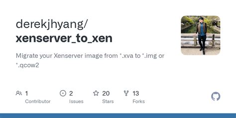 GitHub Derekjhyang Xenserver To Xen Migrate Your Xenserver Image From Xva To Img Or Qcow2
