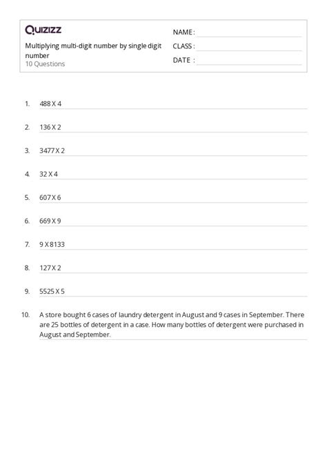 50 Patterns In Three Digit Numbers Worksheets For 4th Year On Quizizz