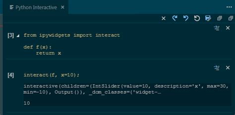 Visual Studio Code Interactive Jupyter Widgets In Vscode With Ms