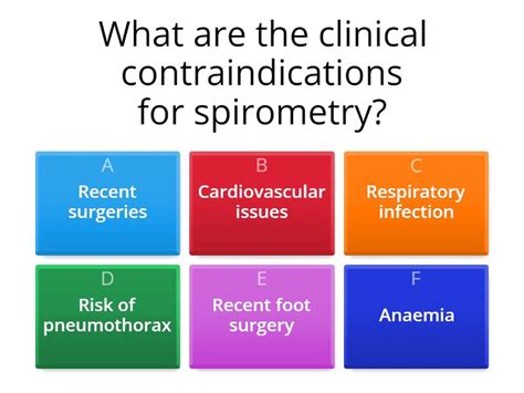 Spirometry Task 1and2 Quiz