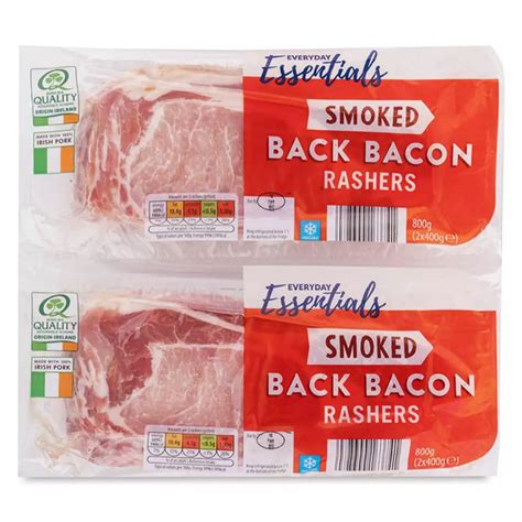 Smoked Back Bacon 2 Pack Aldi Ie