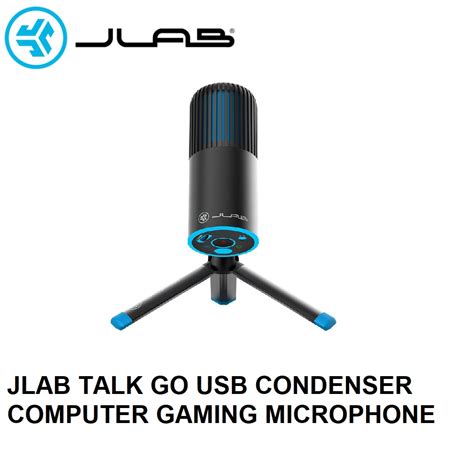 JLAB TALK GO USB MICROPHONE PORTABLE PERFORMANCE WITH 96 KHz 24BIT RESOLUTION WITH DIRECTIONAL