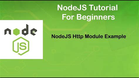 Nodejs Tutorial For Beginners Part05 Module Example Youtube