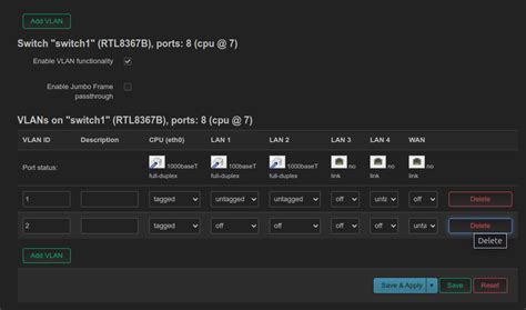 adding lan port to a guest network on dumb ap network and wireless