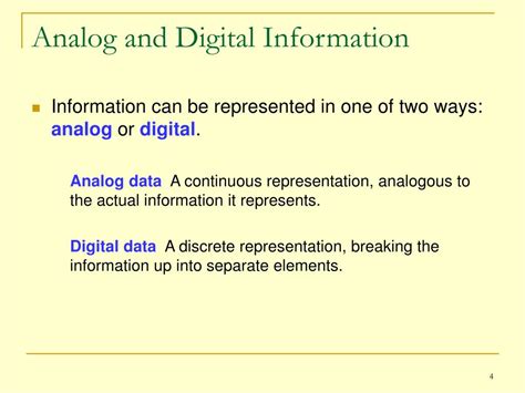 Ppt Chapter 3 Data Representation Powerpoint Presentation Free