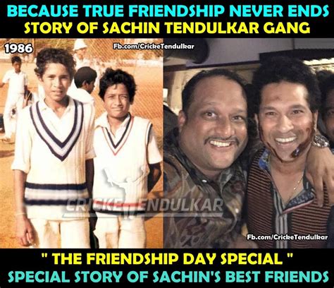 Friendship Day Special Must Read Special Story Of Sachins 3 Best Friends