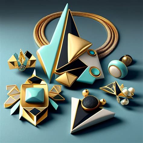 Asymmetrical Geometric Shapes