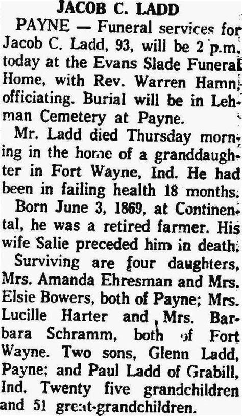 Jacob Coble Ladd 1869 1963 Find A Grave Memorial