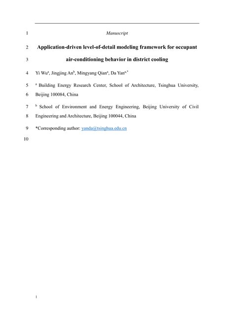 Pdf Application Driven Level Of Detail Modeling Framework For