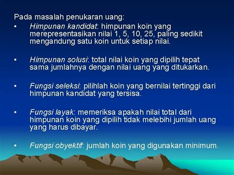 Algoritma Greedy Pendahuluan Algoritma Greedy Merupakan Metode Yang