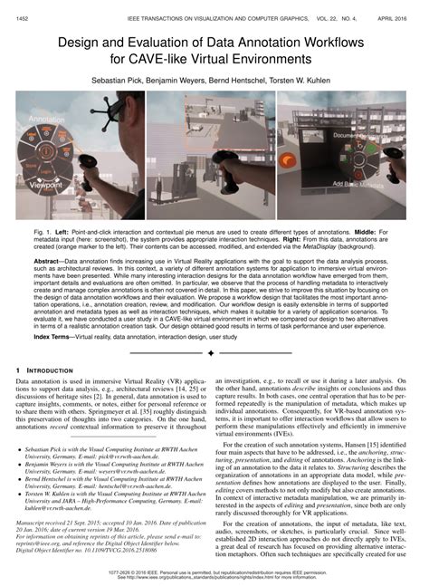 Pdf Design And Evaluation Of Data Annotation Workflows