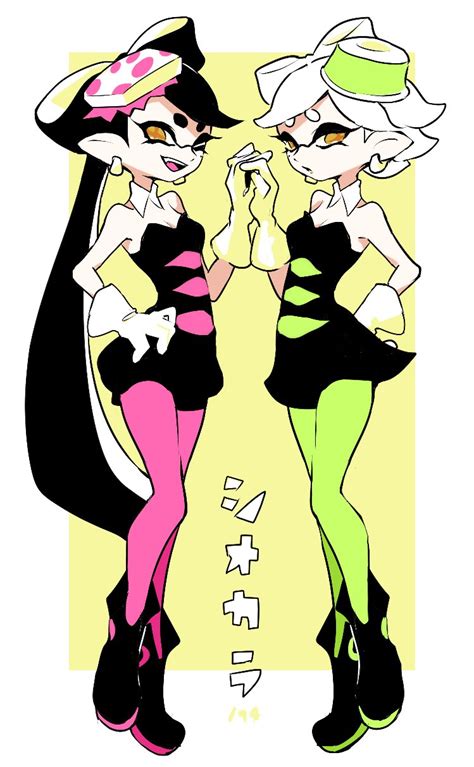 Callie And Marie Splatoon Drawn By Imaikuy Danbooru