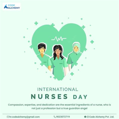 Code Alchemy Pvt Ltd On Linkedin Codealchemy Internationalnursesday Nursejobs Nurse