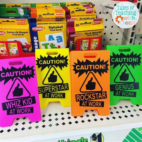 Motivational Vip Table Decor