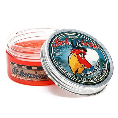 Schmiere Pomade Water-based Red (Strong) / Помада для волос на водной ...