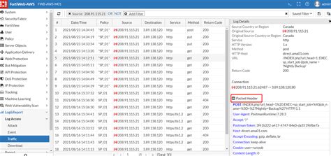 how to check traffic logs in fortiweb fortiweb 7 4 2 fortinet