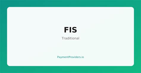Fis — Payment Provider