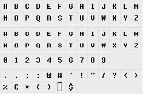 8 Bit Operator Font