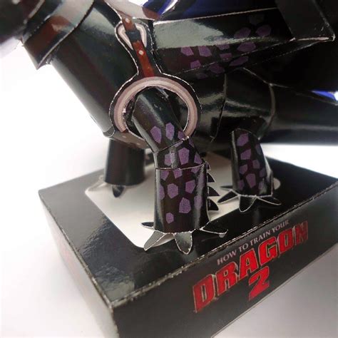 Mô Hình Giấy Anime Game Toothless