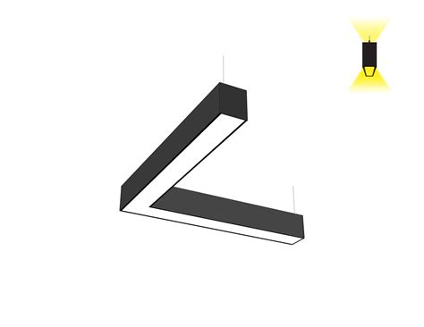 Led Linear Light L8070 Milky Flat Lens L Shape Gl Led Us Lighting