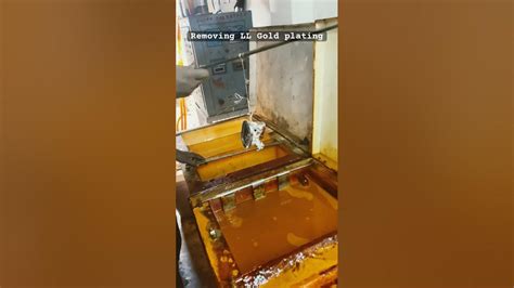 Removing Ll Gold Electroplating Process Learn Electroplating