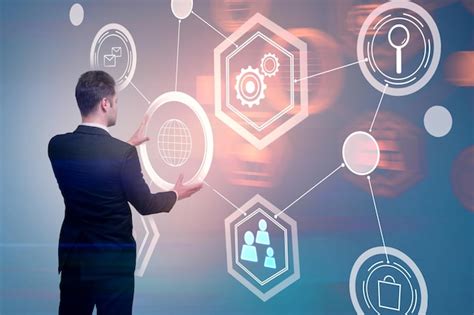 Premium Photo Blockchain And Finance Concept