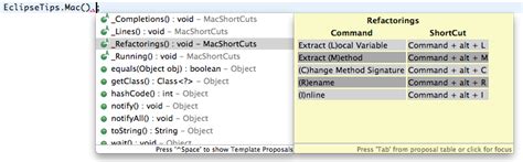 GitHub LearnWithLlew EclipseTips Tl Dr Eclipse Shortcuts In Editor