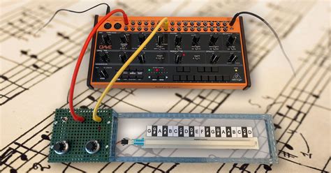 Build A Softpot Ribbon Controller For Analog Synthesizers Nuts