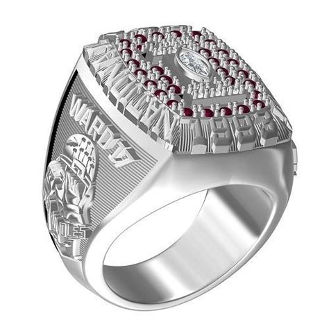 Fsu National Championship Ring 3d Model 3d Printable Cgtrader
