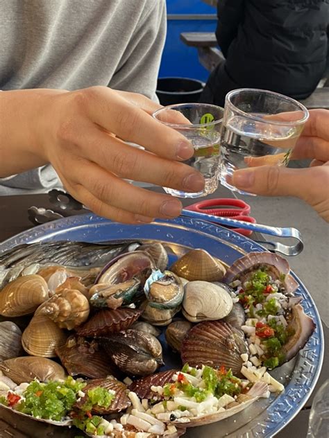 영종도 포장마차 감성 조개구이 무한리필 다올” 네이버 블로그