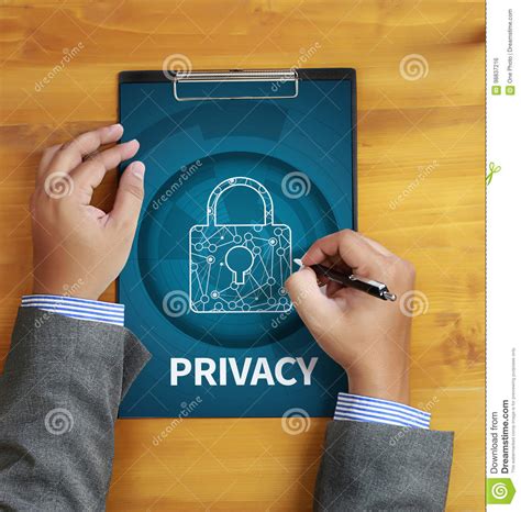 Privacy Access Login Performance Identification Password Passcod Stock