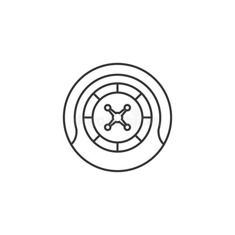 Tabla De Reglas De Iconos De Esquema Ilustración Del Vector
