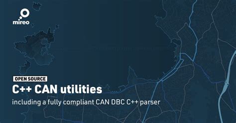 Mireo On Linkedin Github Mireocan Utils A C Dbc File Parser And