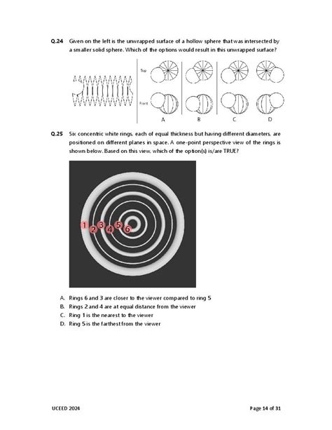 Download Uceed 2024 Question Paper Pdf Uceed Exam Preparation