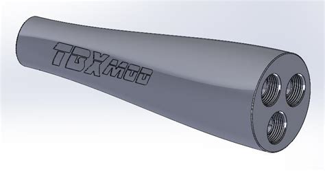 Triple Ptfe Splitter By Tbx Download Free Stl Model