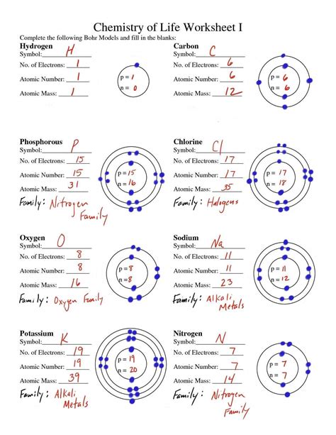 Atomic Structure Worksheets And Answers Your Key To Unlocking The Atom
