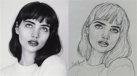 Let Your Inspiration Grow And Draw A Portrait By Using The Loomis Method Step By Step In