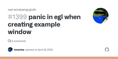 Panic In Egl When Creating Example Window Issue Rust Windowing Glutin Github
