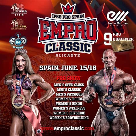 2024 Npc Worldwide Empro Classic Pro Qualifier Athlete Registration