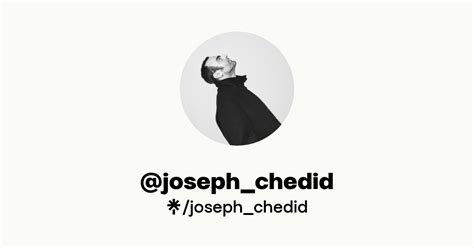 Joseph Chedid Instagram Facebook Tiktok Linktree
