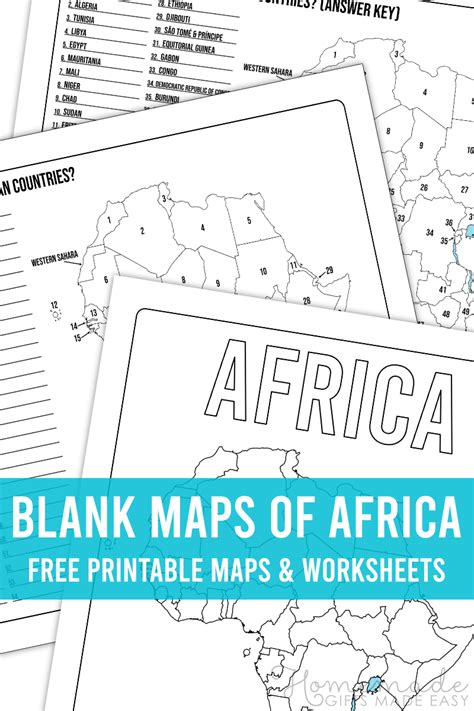 Free Printable Political Map Of Africa Free Printable