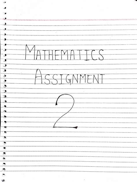 Maths Assignment 2 And 3 Complete Pdf Maths Assignment 2 And 3 Complete Pdf